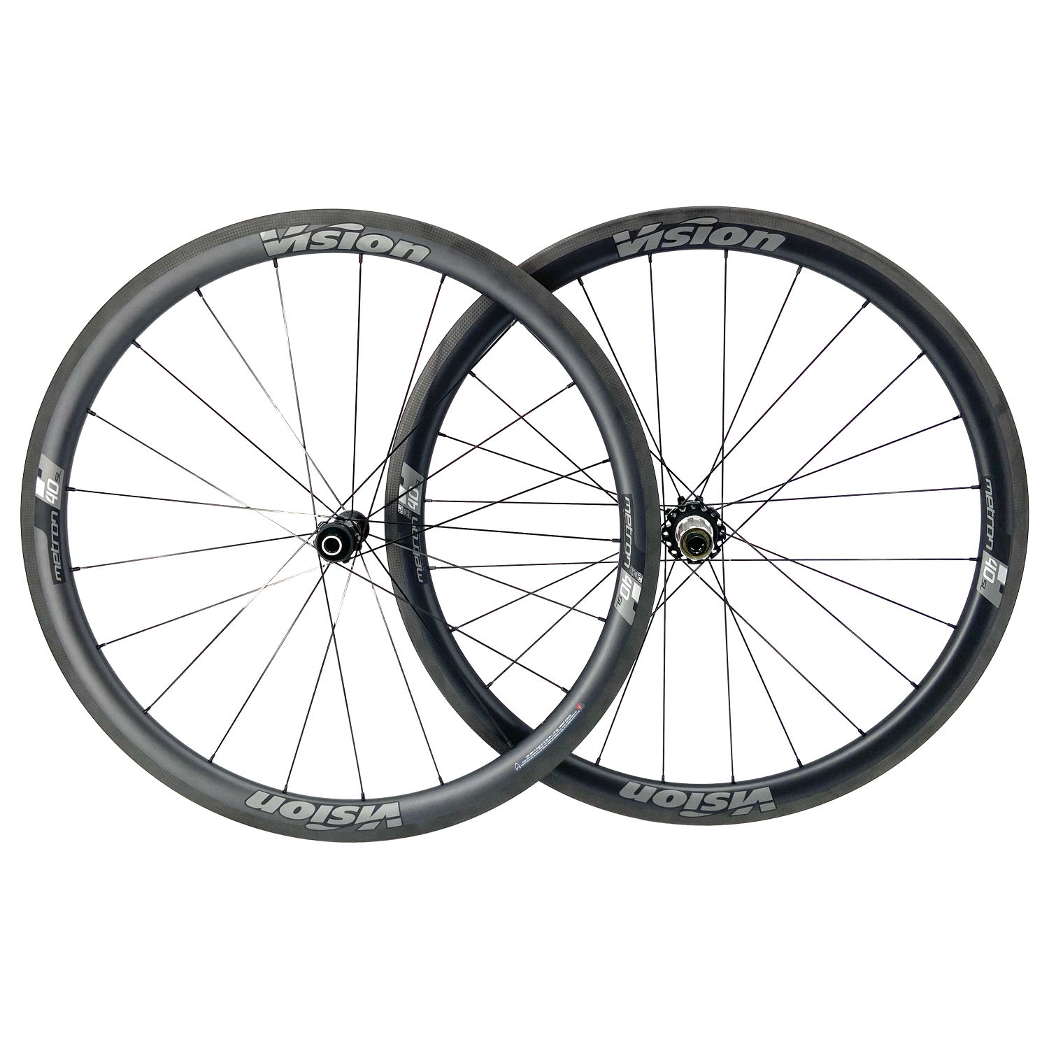 Paire de Roues VISION METRON 40 SL 3K Tubeless Ready (Center Lock ...